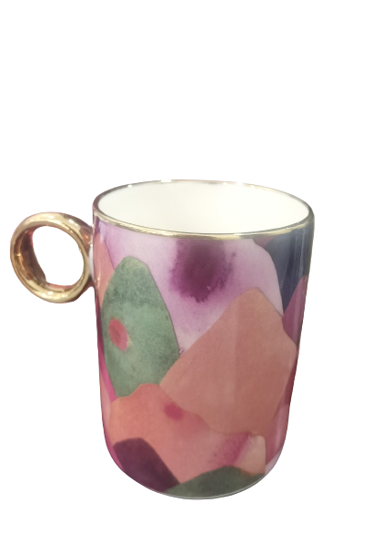 Golden Handle Ceramic Mug: Elegance and Functionality – Hair & Soul ...